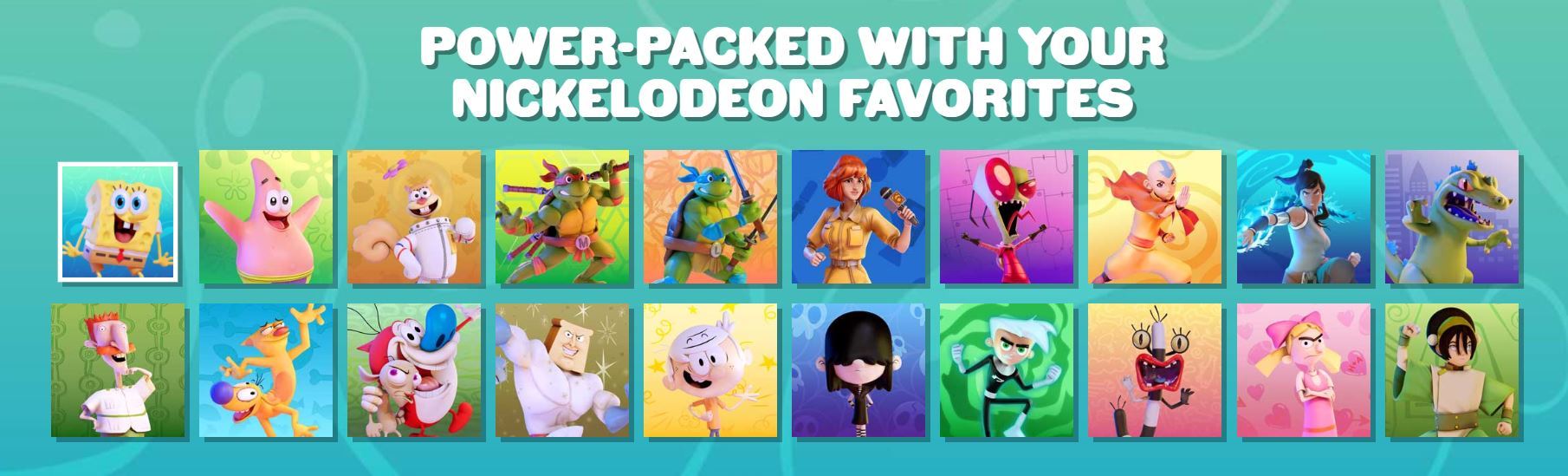 Voici les combattants de Nickelodeon All-Star Brawl