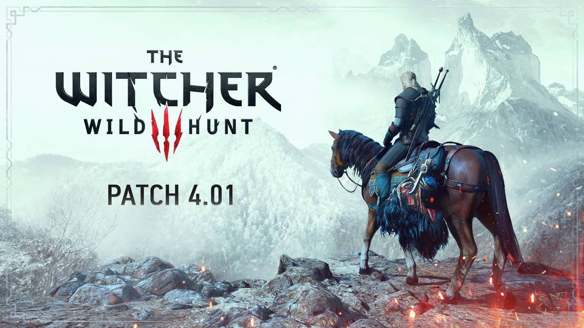 The Witcher 3: Wild Hunt vient de recevoir une nouvelle mise à jour