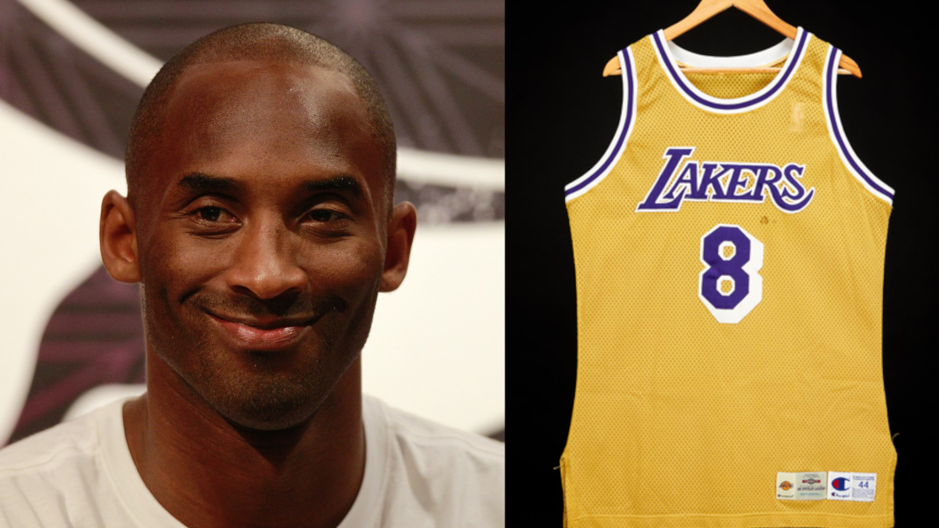 Le maillot de Kobe Bryant de 1996 vendu pour 7 millions de dollars aux ...