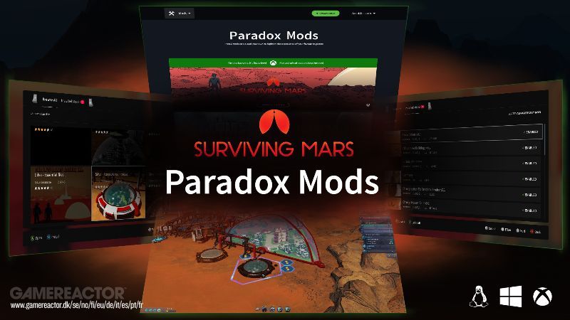 Paradox lance la plateforme de modding Paradox Mods - Surviving Mars ...