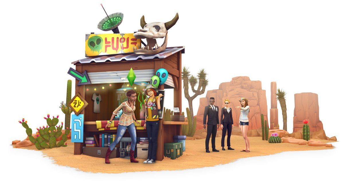 StrangeVille débarque dans The Sims 4 la semaine prochaine