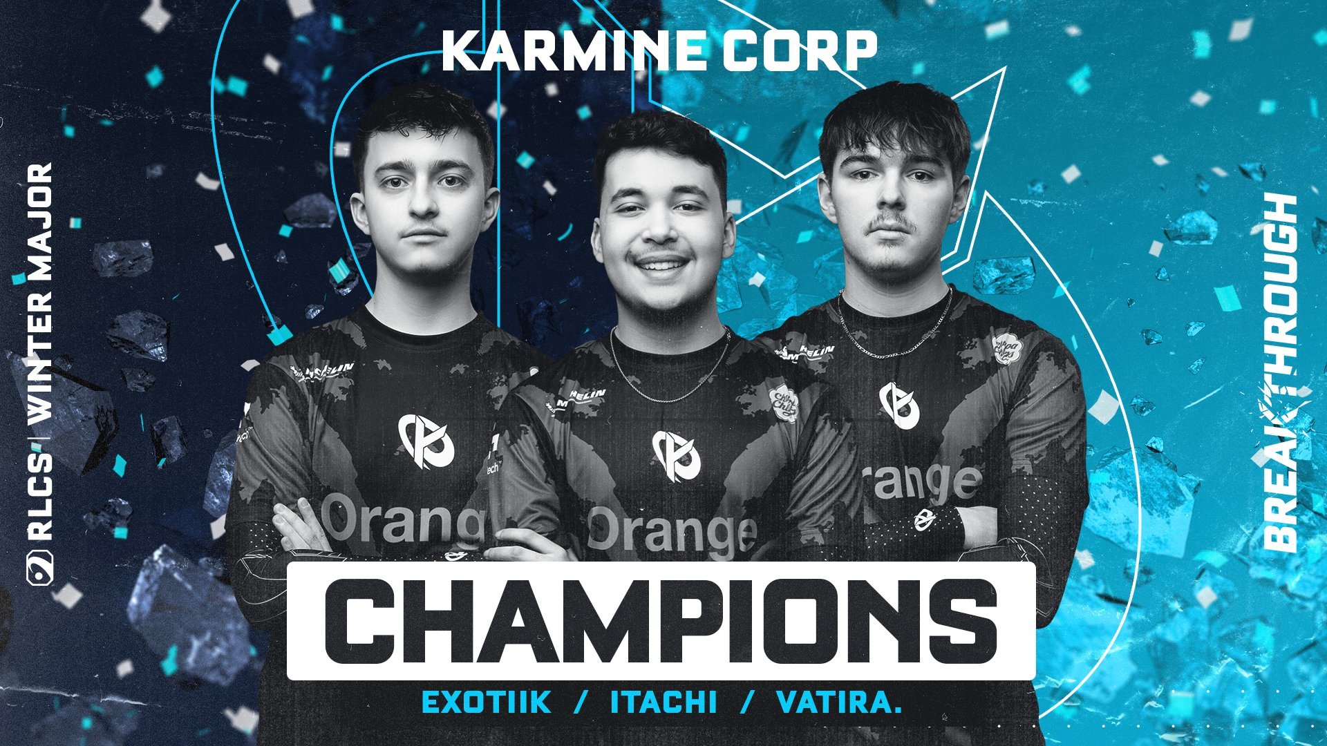 Karmine Corp est le Rocket League Championship Series Winter Major vainqueurs