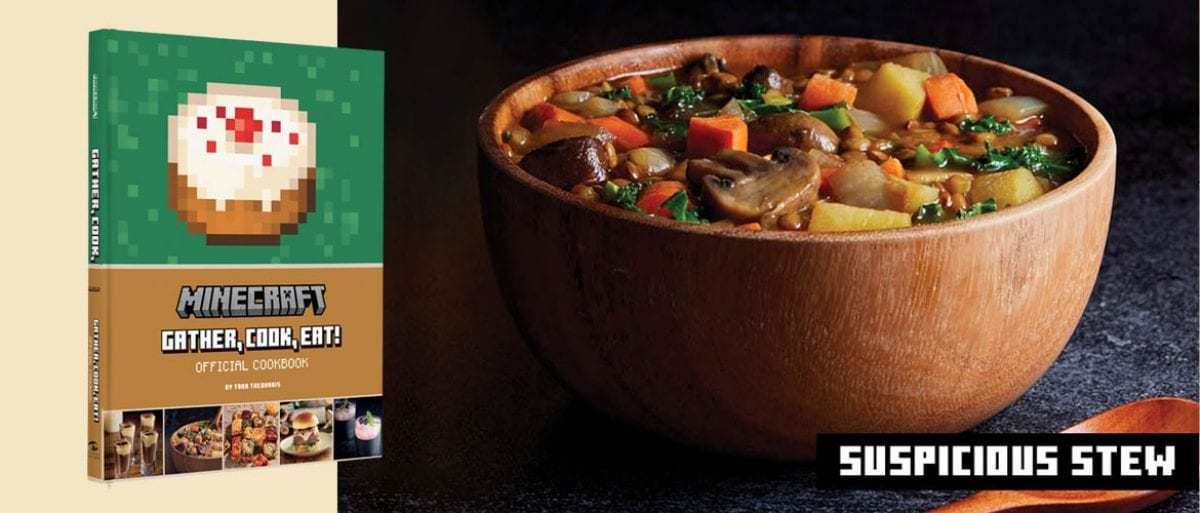 Un livre de recettes officiel Minecraft est en route