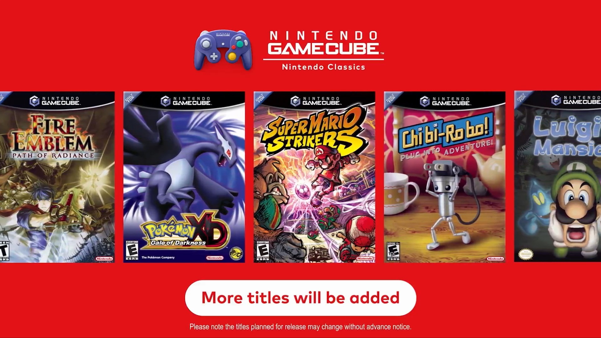 Tous les jeux GameCube confirmés pour Nintendo Switch Online... uniquement pour Switch 2 ...