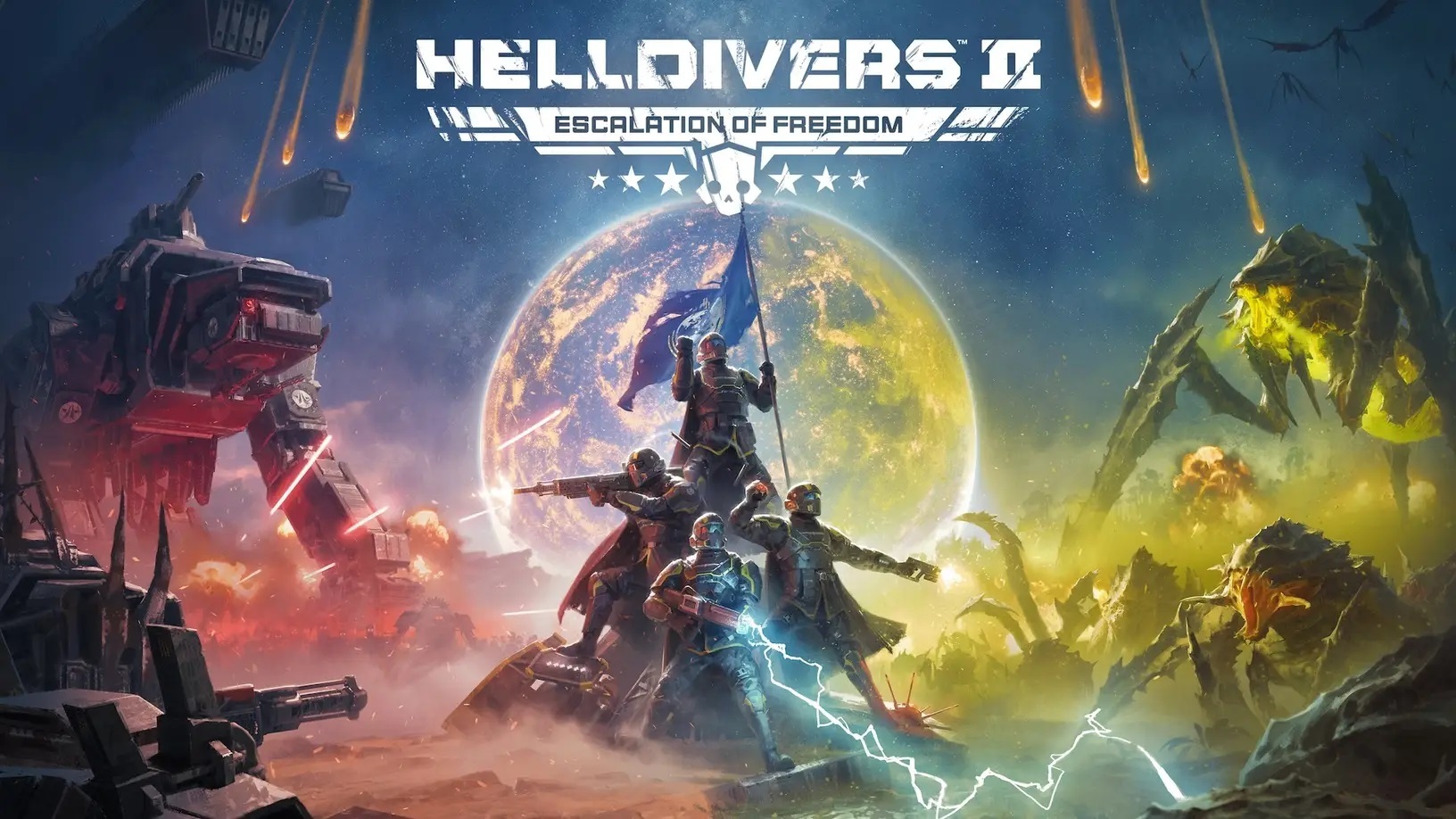 La plus grande mise à jour de Helldivers II ajoute de nouveaux ennemis, une difficulté plus ...