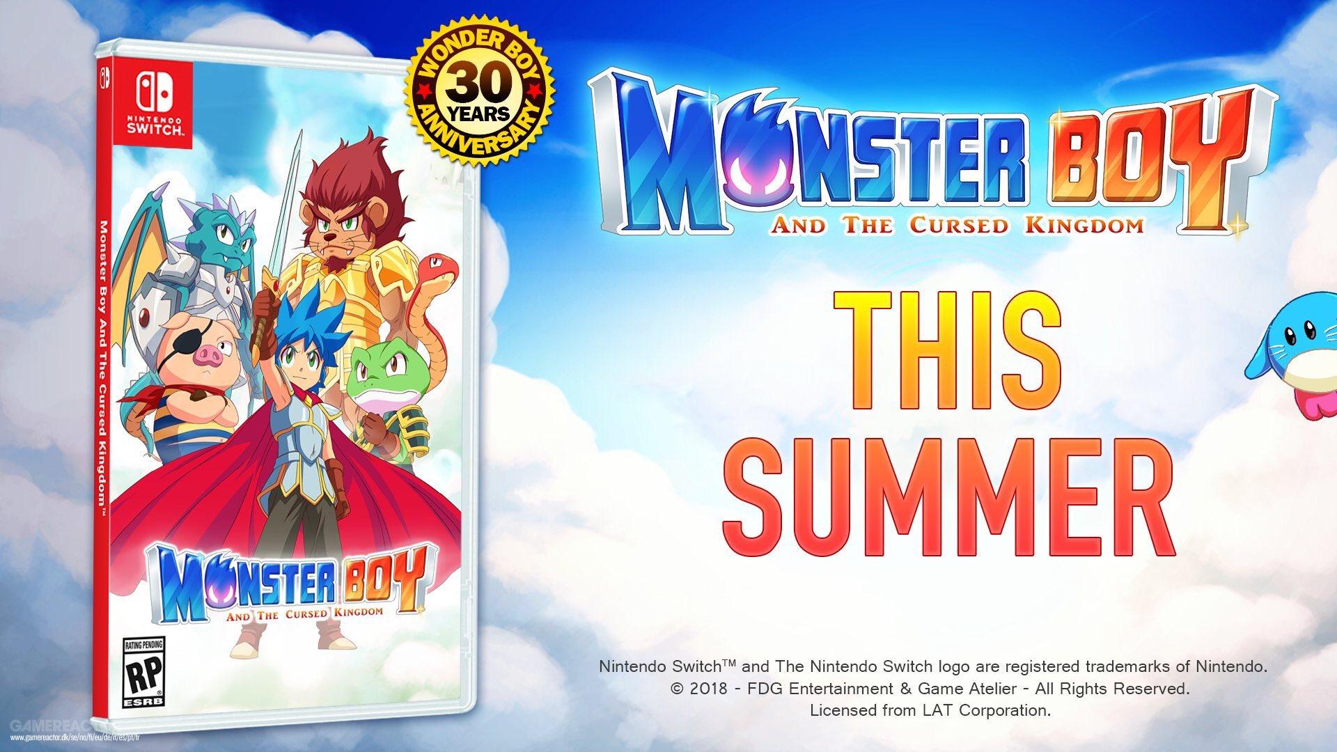Monster Boy 10 fois plus populaire sur Switch que sur PS4 ! - Monster ...