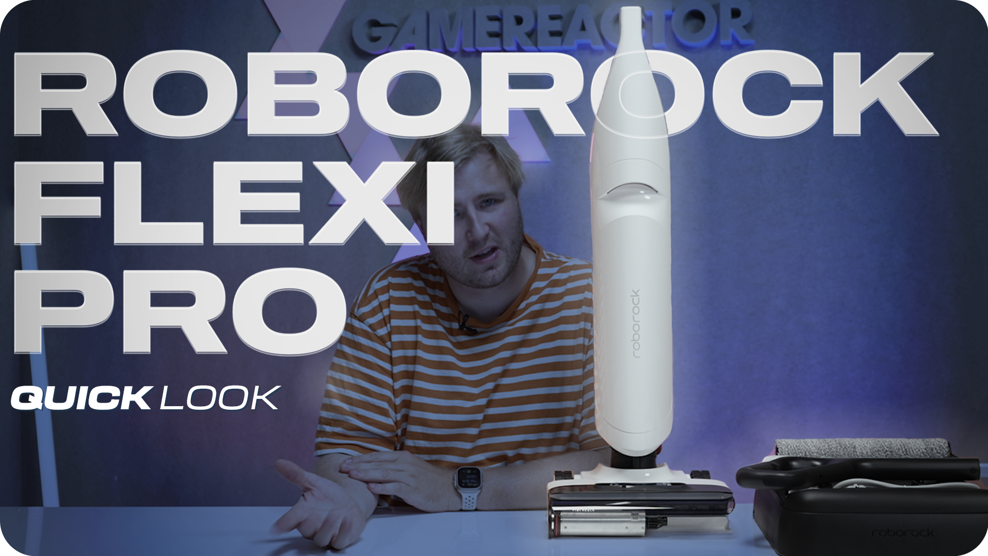 Nettoie tous les coins et recoins avec le Flexi Pro de Roborock ...