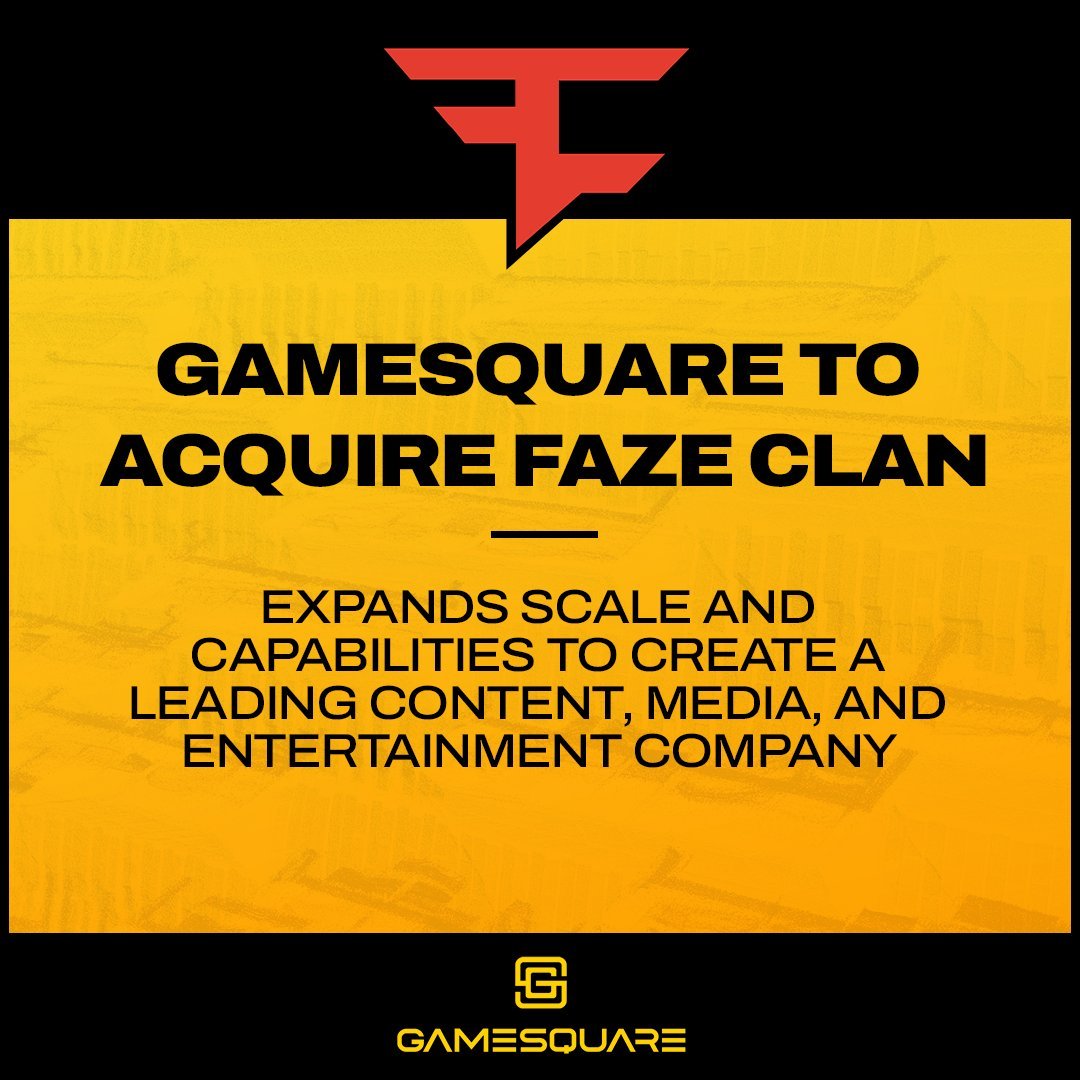 GameSquare rachète FaZe Clan - - Gamereactor