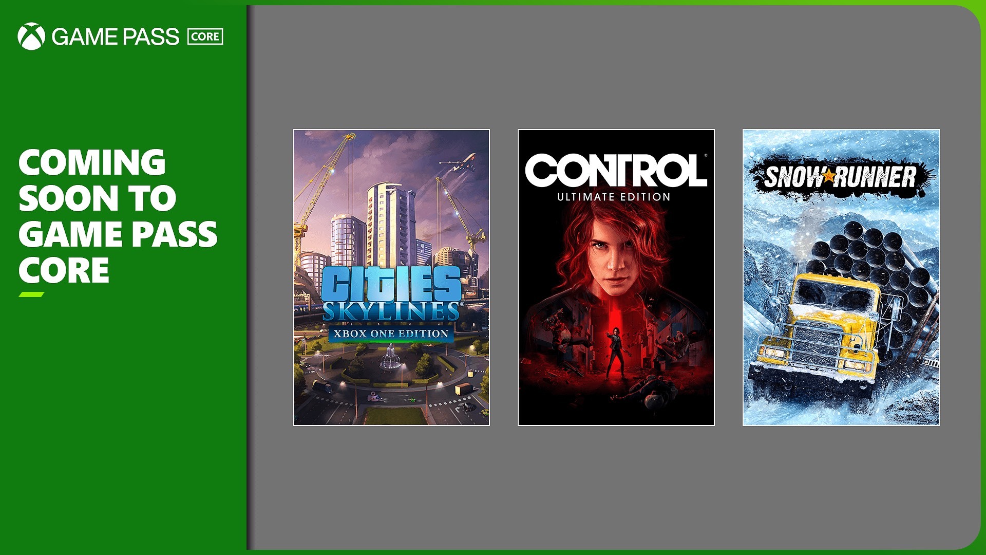 Le Xbox Games Core s'enrichit de trois nouveaux titres - - Gamereactor