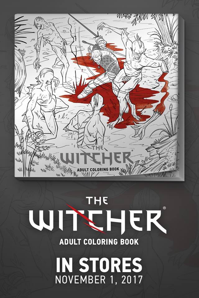 The Witcher : Un livre de coloriage pour adultes - The Witcher 3: Wild ...
