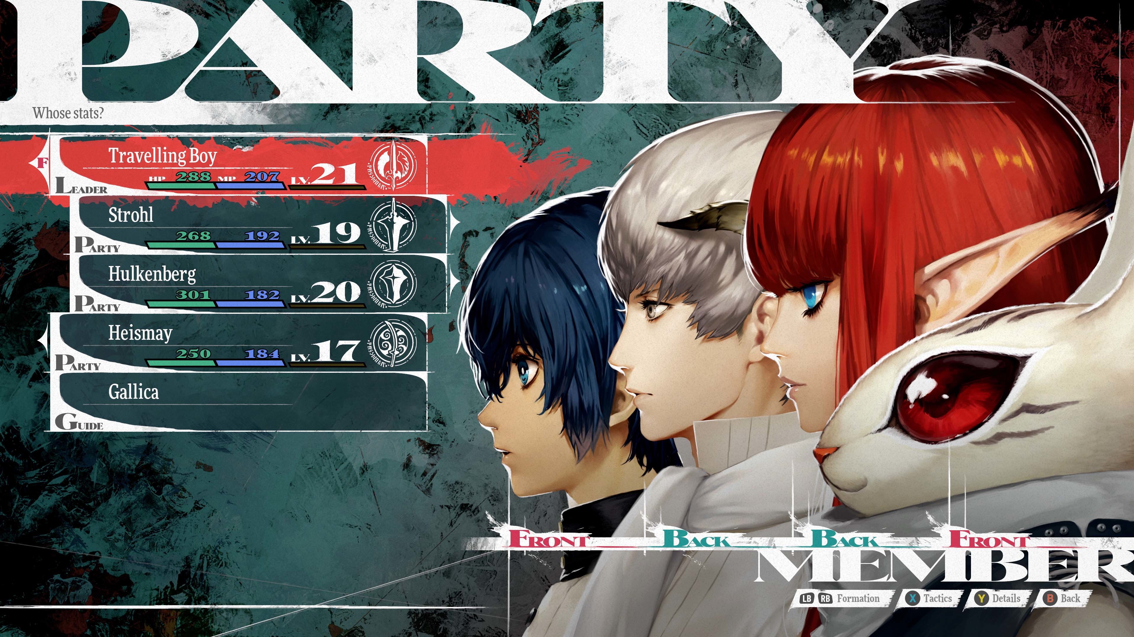 Métaphore : Les menus de ReFantazio sont magnifiques, mais ils ont un ...