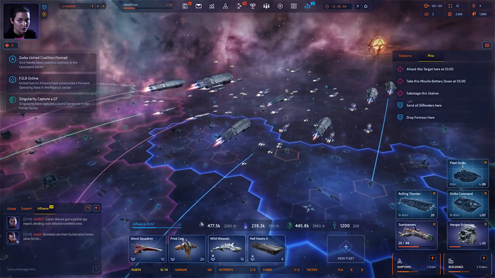 Le MMO Starborne en beta ouverte au mois d'avril