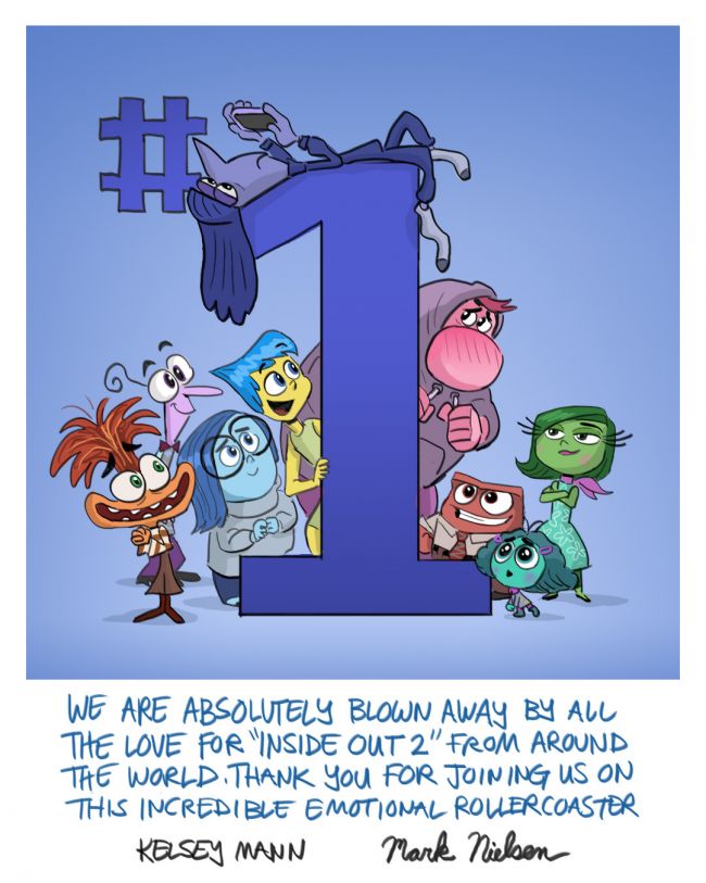 Inside Out 2 est désormais le plus grand film d'animation de tous les temps