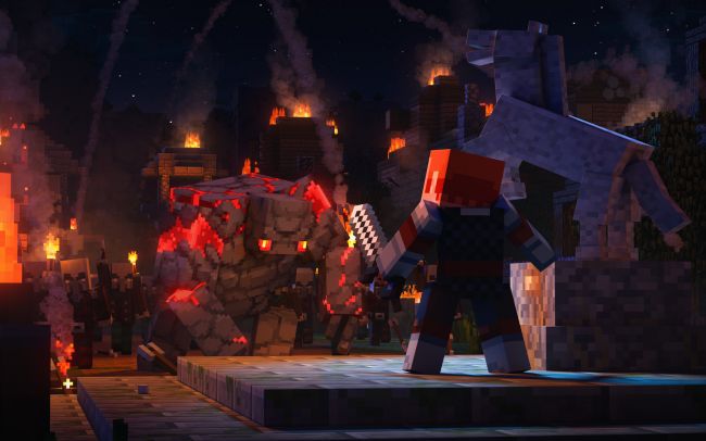 Voici le nouveau trailer co-op de Minecraft Dungeons