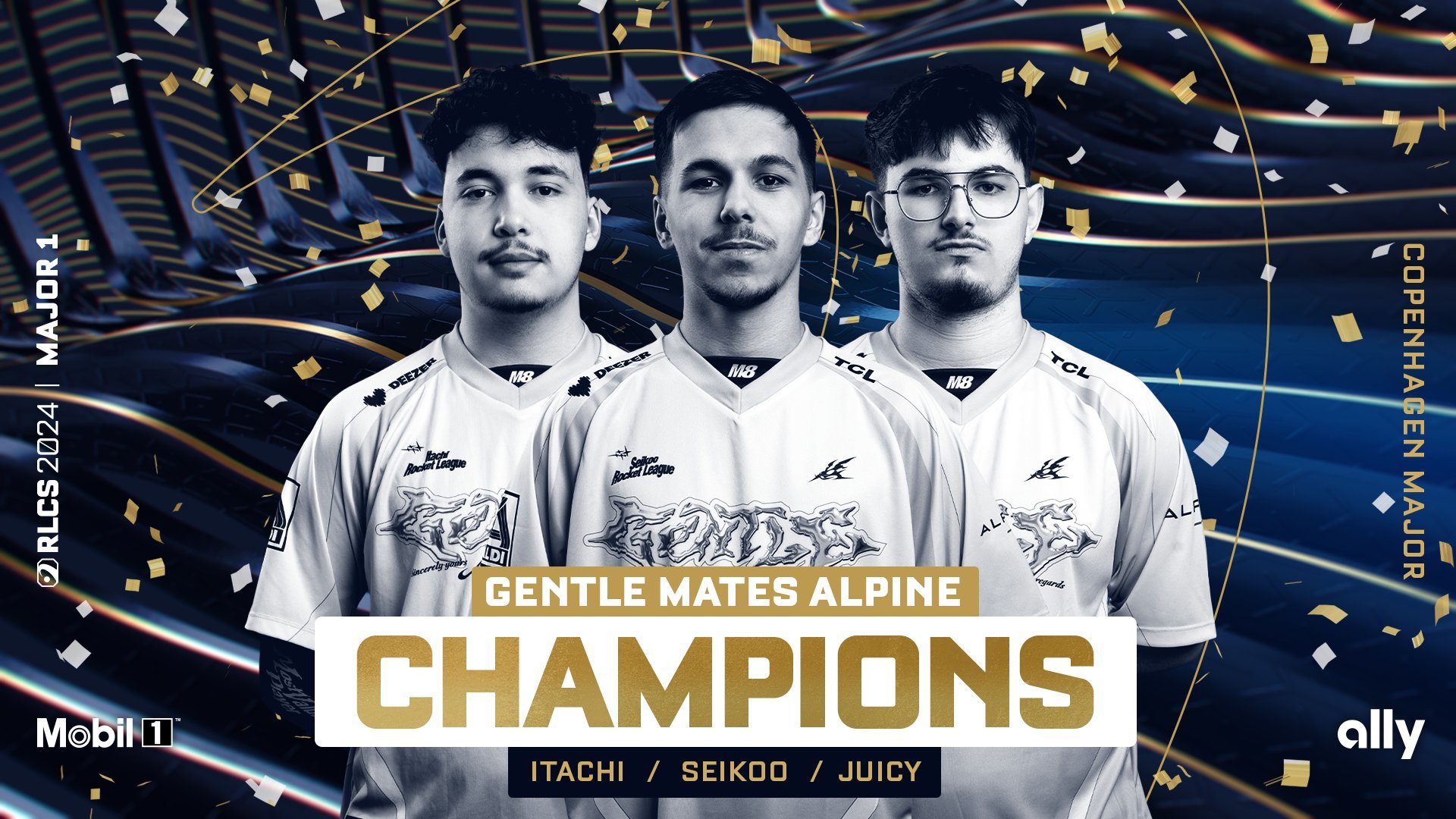 Gentle Mates Alpine est le vainqueur du Rocket League Championship ...