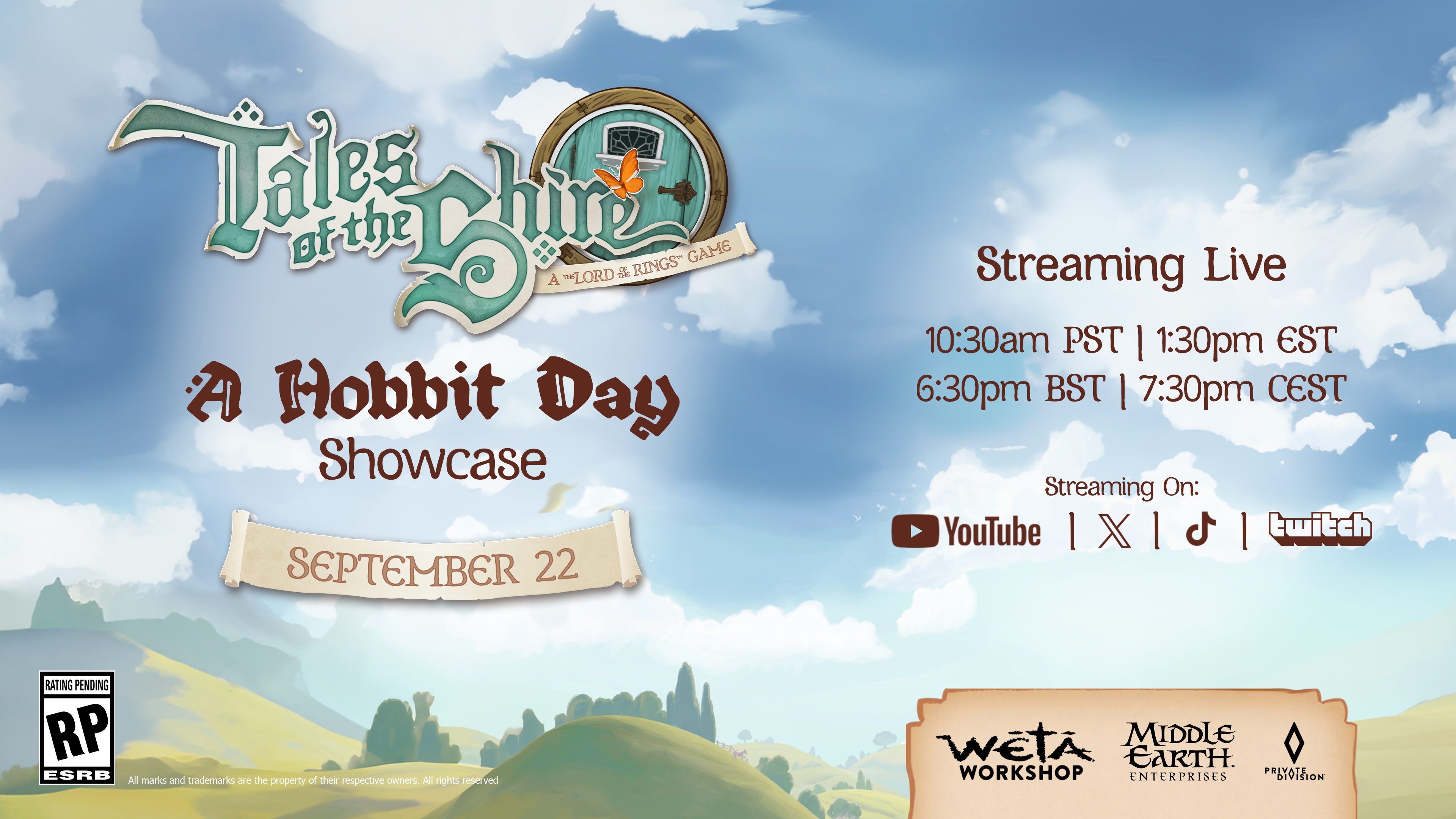 Une présentation de Tales of the Shire est prévue pour la fin du mois
