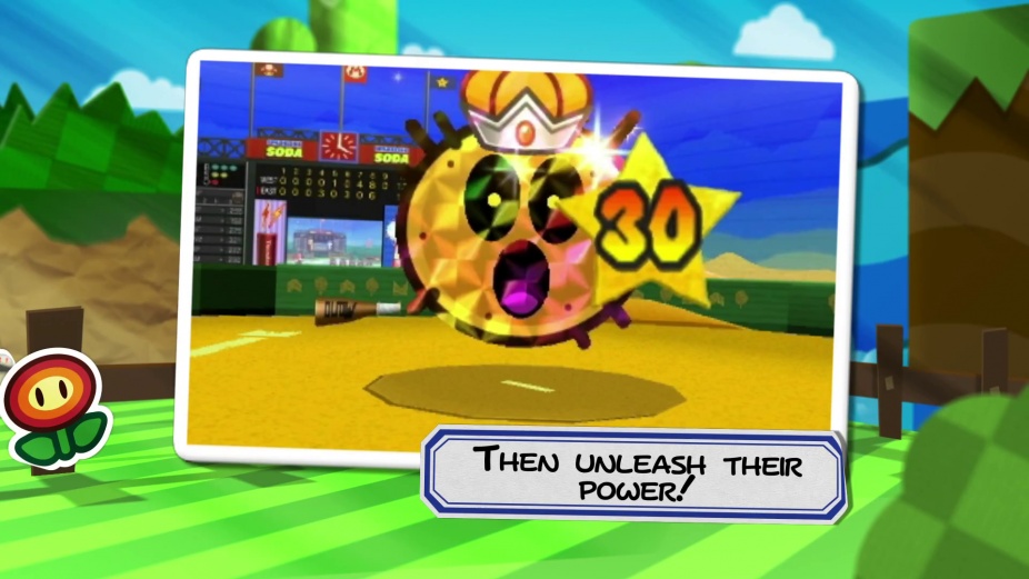 Paper Mario Sticker Star Tower Power Pokey